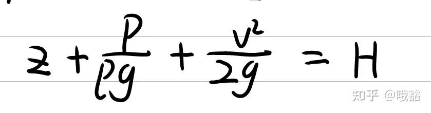 流体伯努利方程推导 - 知乎