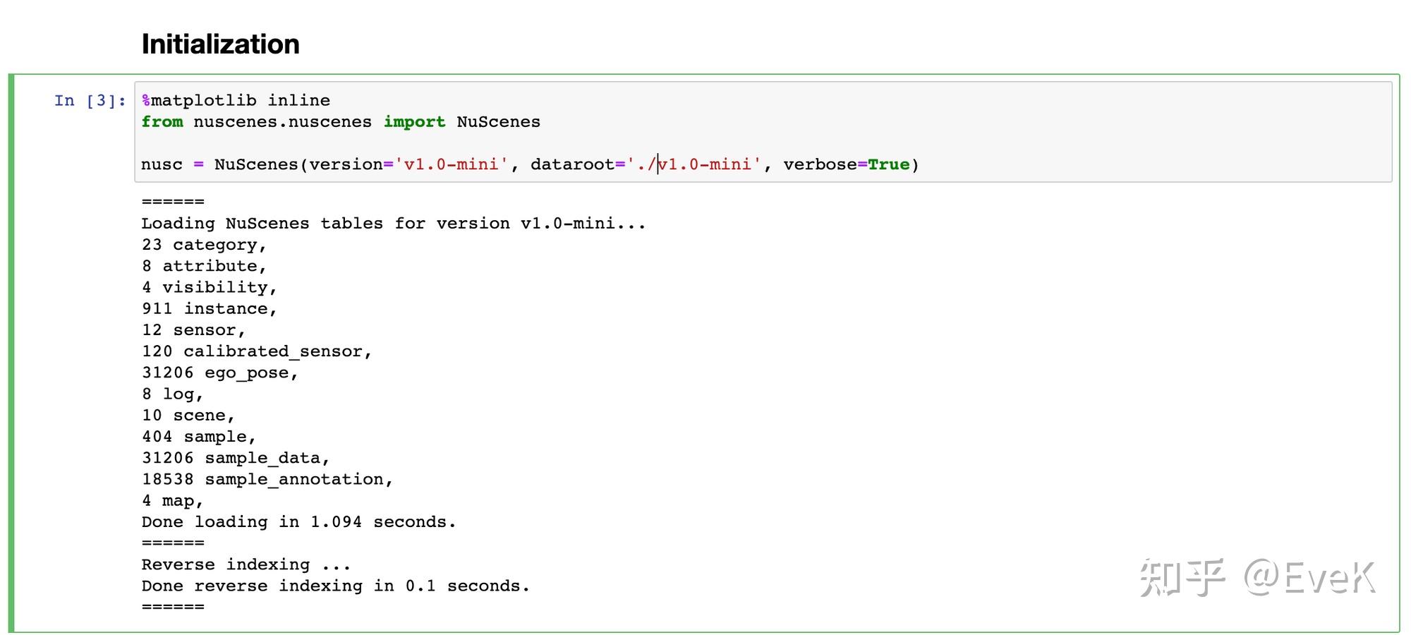 NuScenes数据集初探 - 知乎