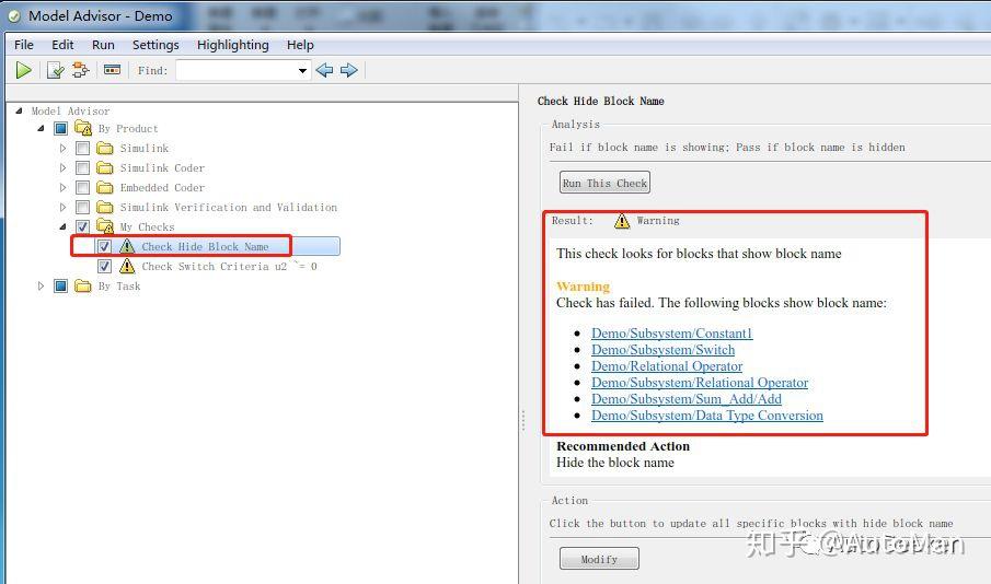 MATLAB自动化——在Model Advisor中自定义检查规则（一） - 知乎