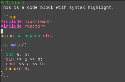 Vim与Markdown，实现键不离手 - 知乎