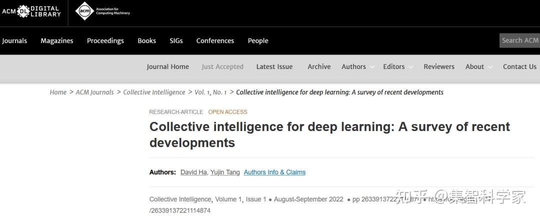 前沿综述：面向深度学习的集体智能 - 知乎
