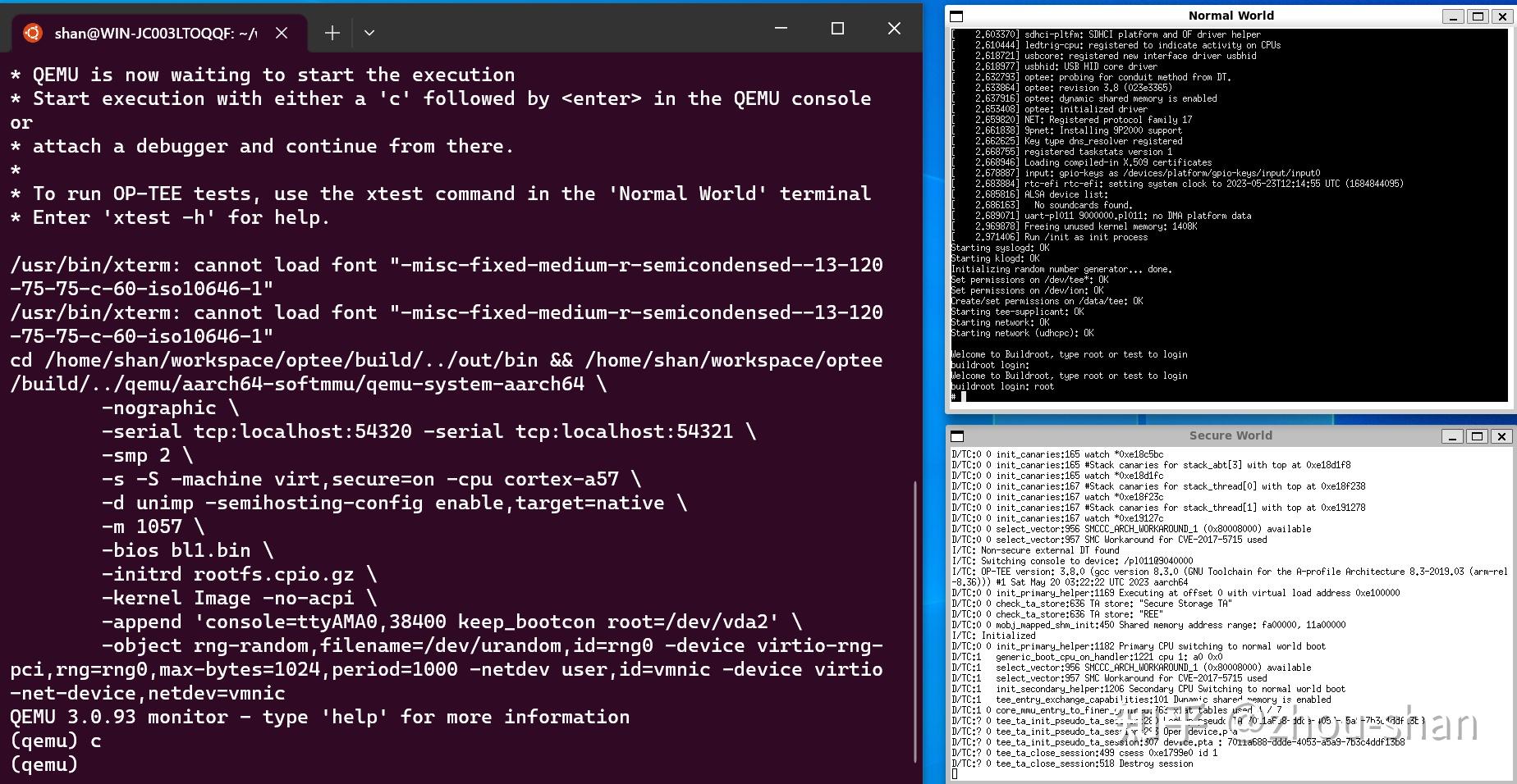 基于QEMU搭建OP-TEE调试环境 - 知乎