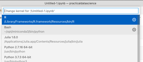 [工具]Vscode里setup R in jupyter - 知乎