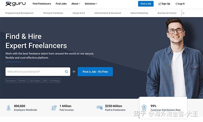 7个适合自由工作者的国外接单赚美金的网站 - 知乎