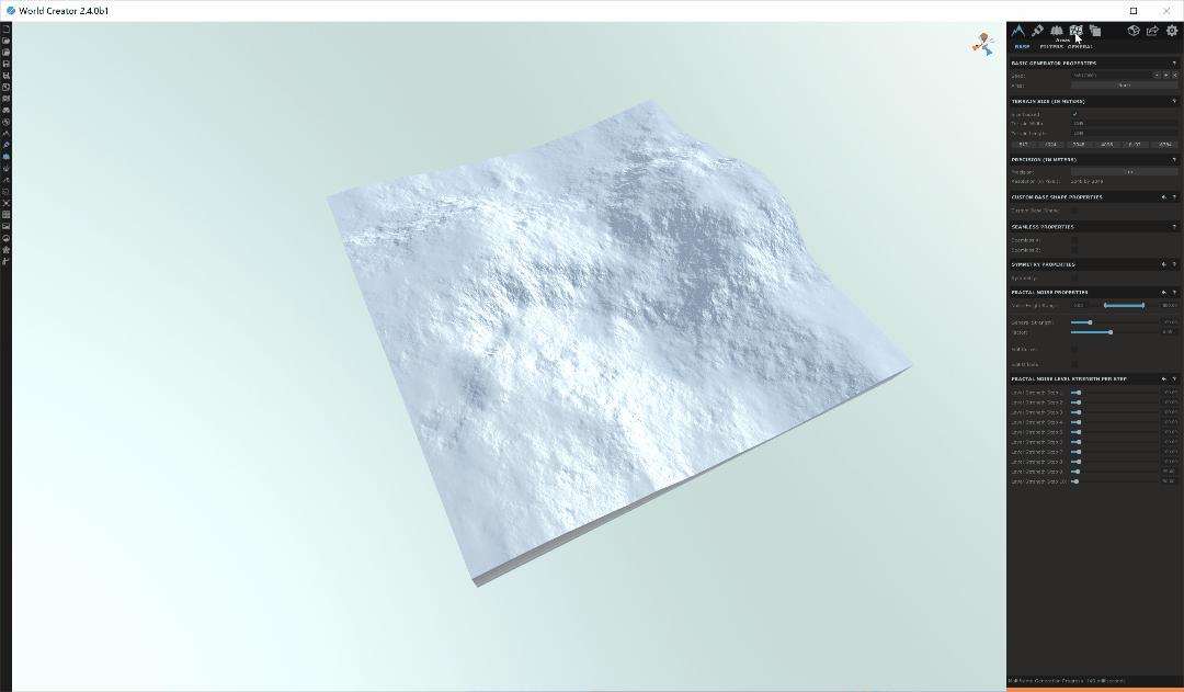 WorldCreator | 山体工具-基础形的使用03 - 知乎