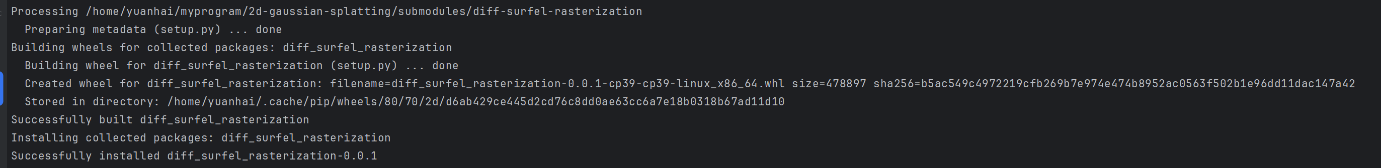 diff-surfel-rasterization编译 - 知乎