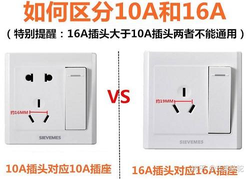 16a的插座可以插10a的插座吗 - 知乎