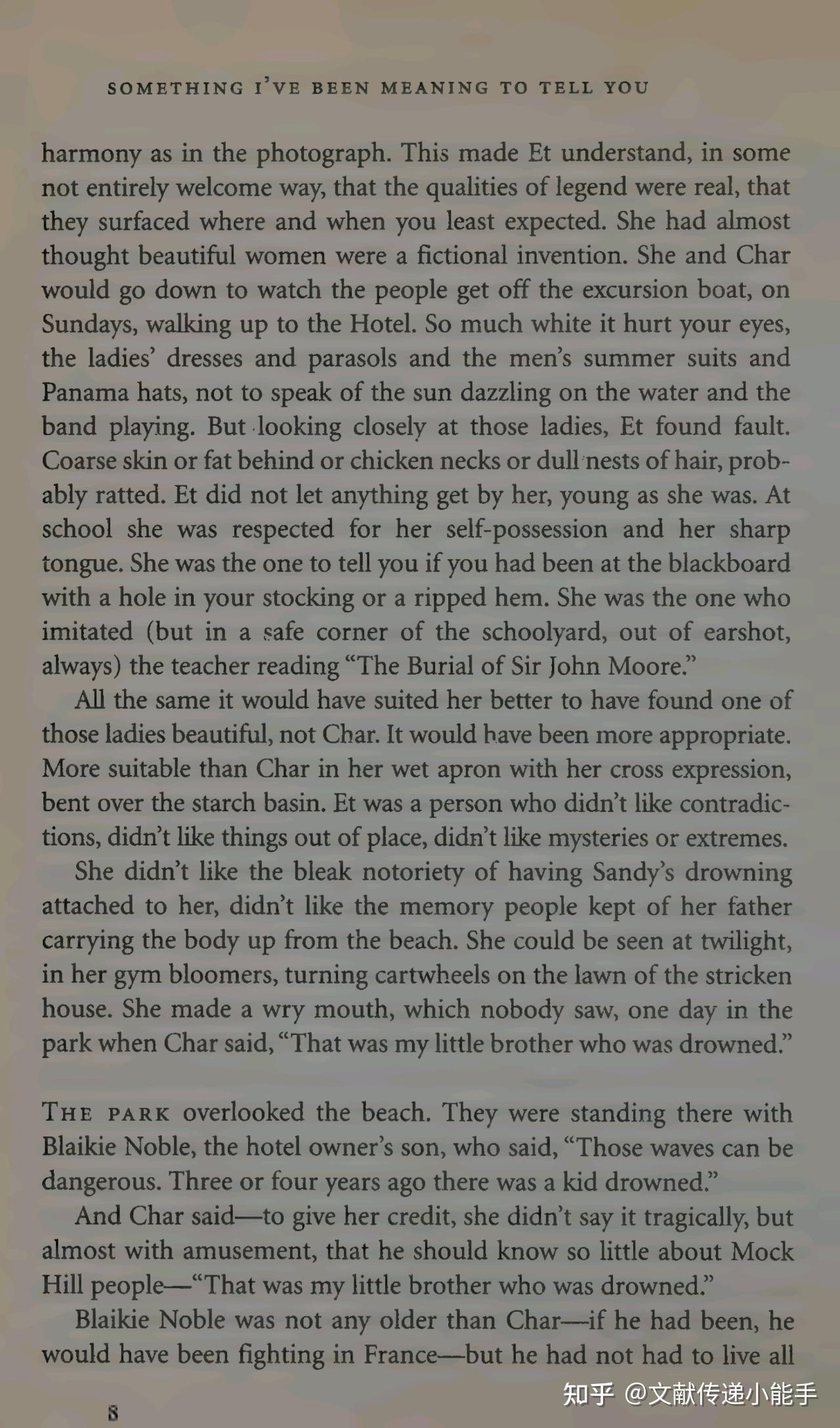 爱丽丝·门罗,我一直想要告诉你的事, Something I've been meaning to tell you by Munro, Alice - 知乎