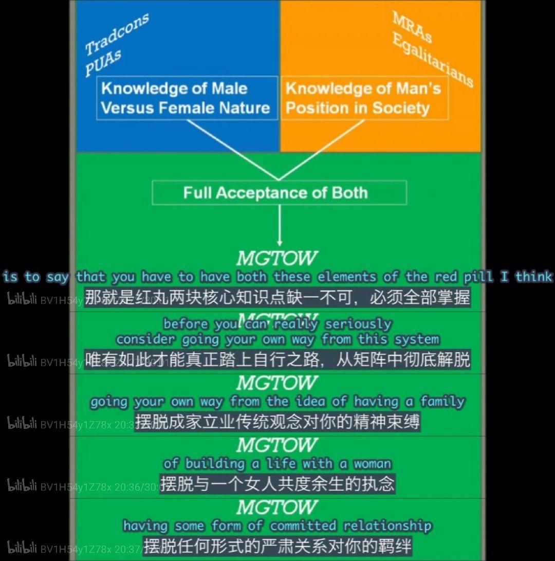 【截图笔记】米格道，MGTOW红色药丸的两个组成部分。 - 知乎
