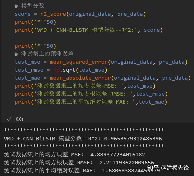 风速预测（七）VMD-CNN-BiLSTM预测模型 - 知乎