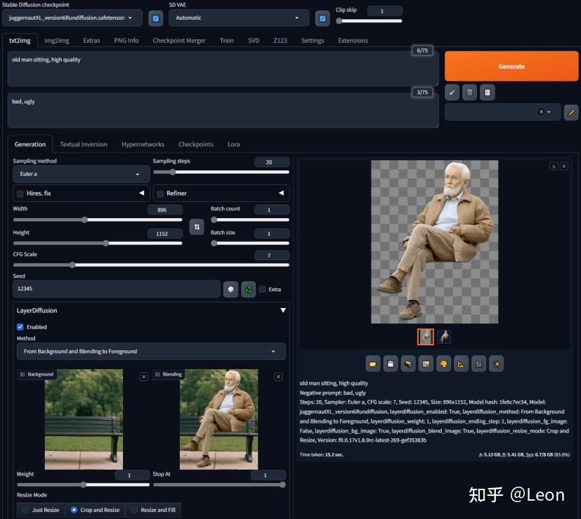 一个神器！sd-forge-layerdiffuse - 知乎