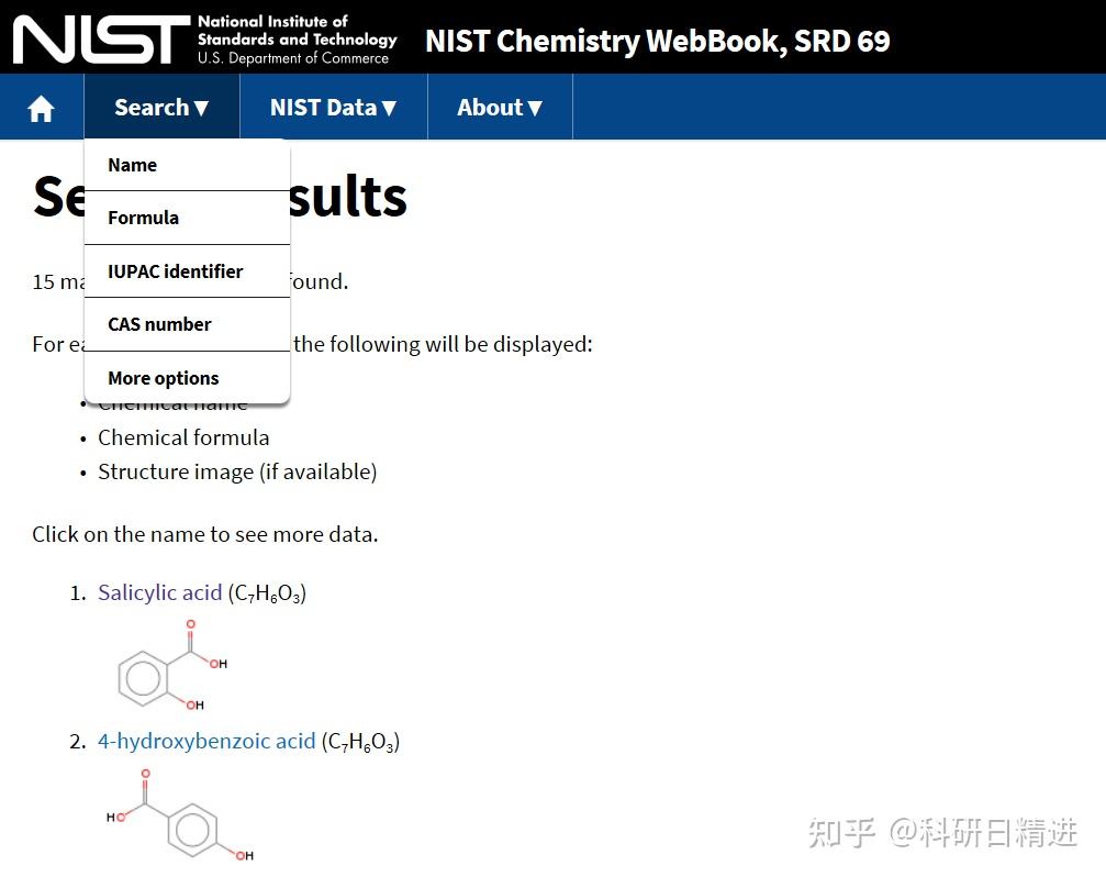 如何使用NIST数据库检索代谢物？ - 知乎