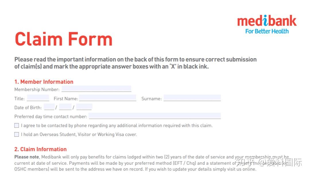 OSHC澳洲海外学生保险-Medibank使用手册 - 知乎