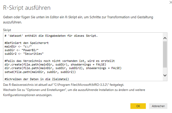 Power BI Desktop R power-bi-desktop-r