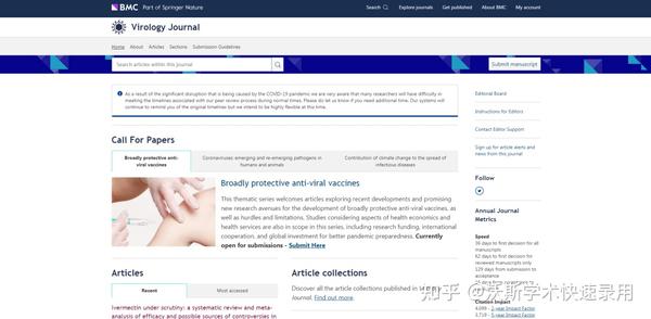 影响因子4.099，JCR2区，中科院3区期刊，审稿2个月，国人友好 - 知乎