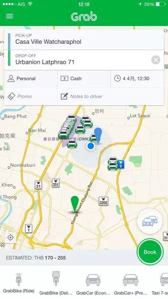 泰国打车神器！Grab使用指南！ - 知乎