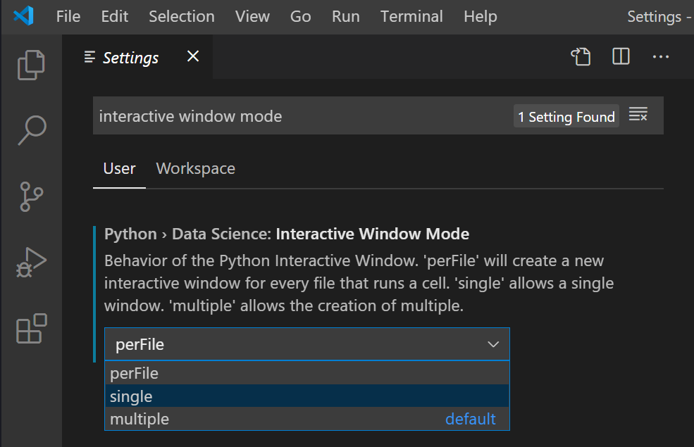 VS Code Python插件8月更新！支持多个 Python交互式窗口，支持Pylance