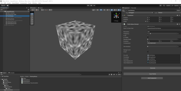 生成连续的2D、3D柏林噪声（Perlin Noise），技术美术教程 - 知乎
