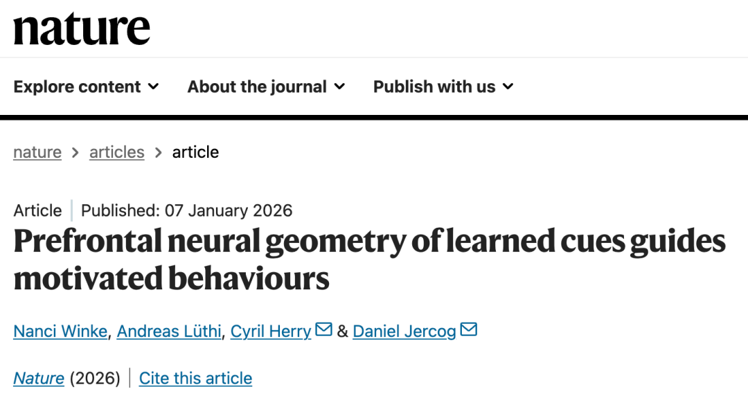 Nature重磅 | 前额叶的神经表征几何：价值、显著性与效价的正交编码机制 - 知乎