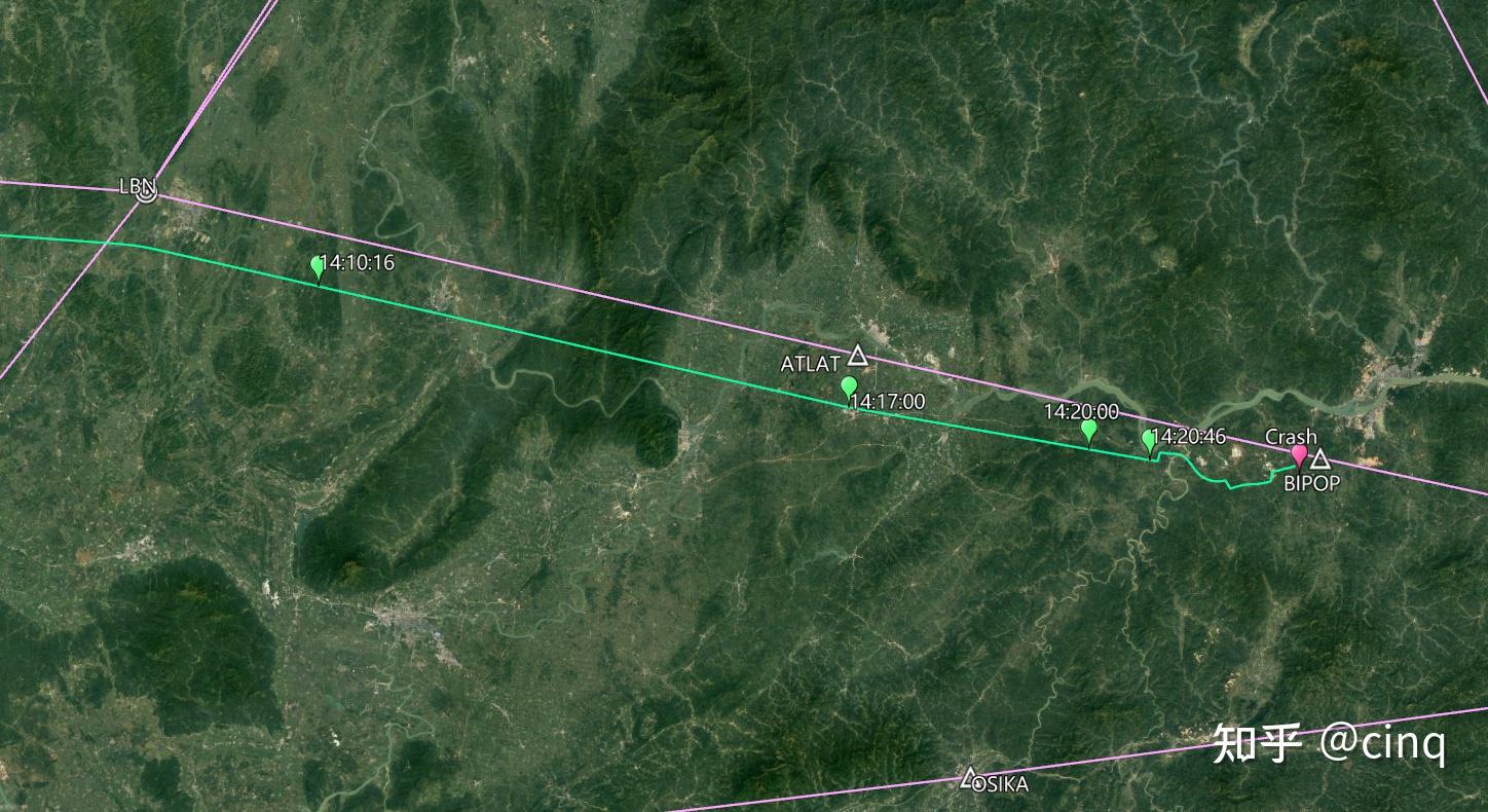 事故近两年后，深度分析东航MU5735航班的ADS-B数据 - 知乎