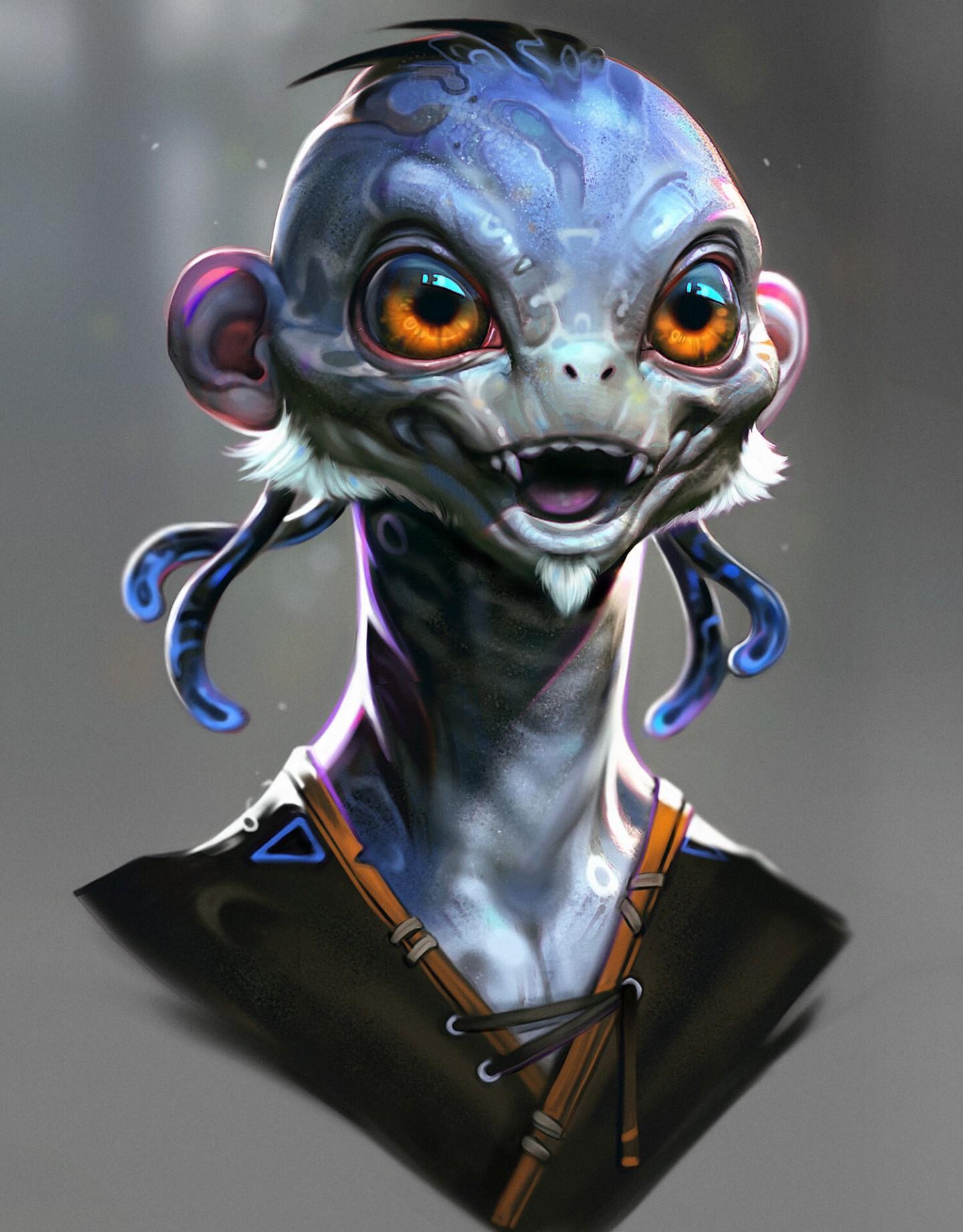 【元素推荐】格鲁吉亚自由艺术家Rene Gorecki作品欣赏62p 科幻角色 美女头像 - 知乎