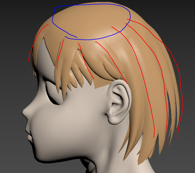 学习笔记 --- 3dMax人物建模（发型篇） - 知乎