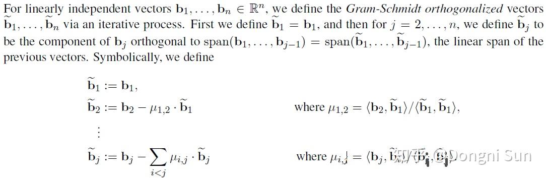 【Lattices-Based Cryptography】格密码学习02—LLL算法 - 知乎