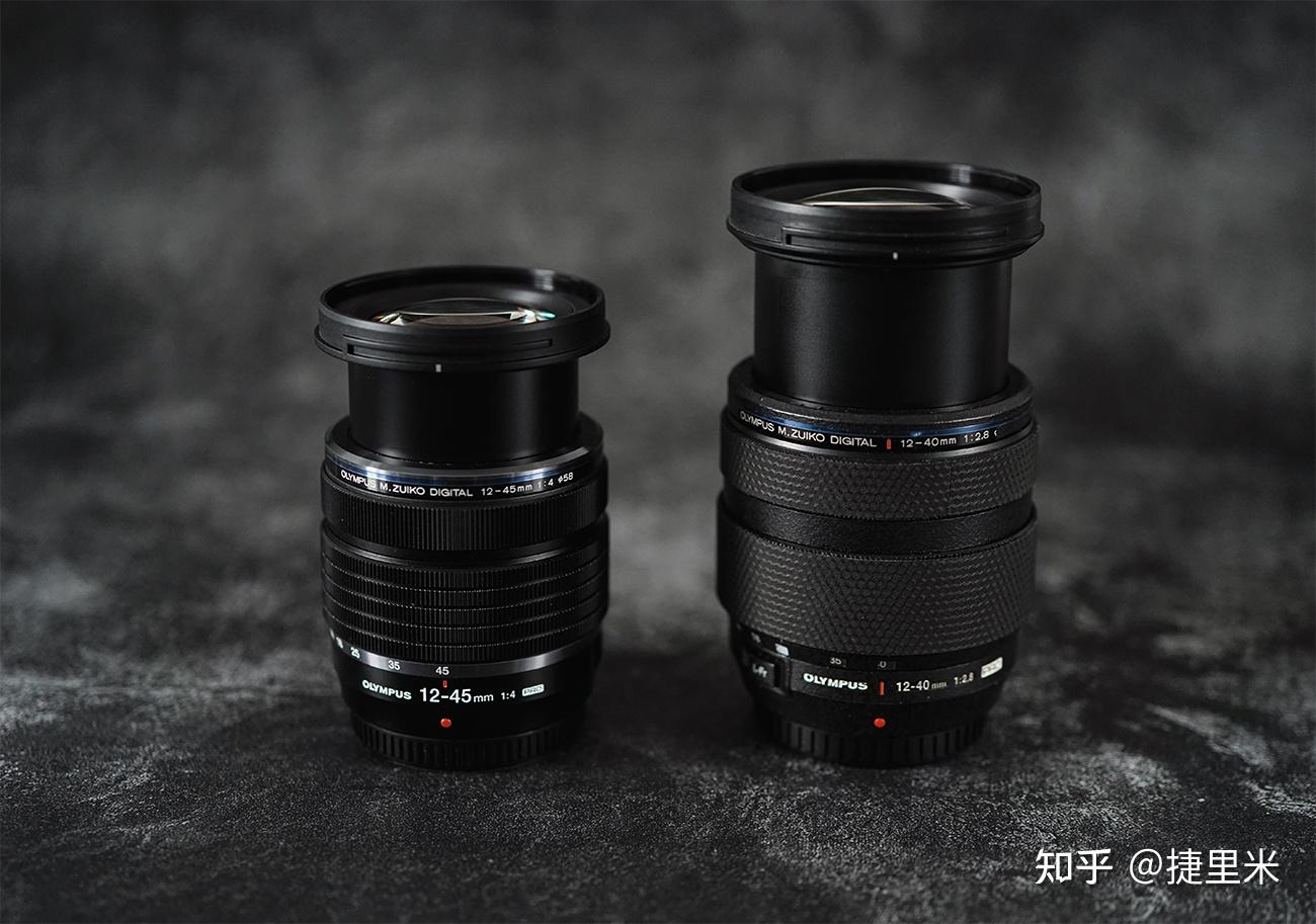 奥林巴斯12-40 F2.8 PRO / 12-45 F4 PRO 对比 - 知乎