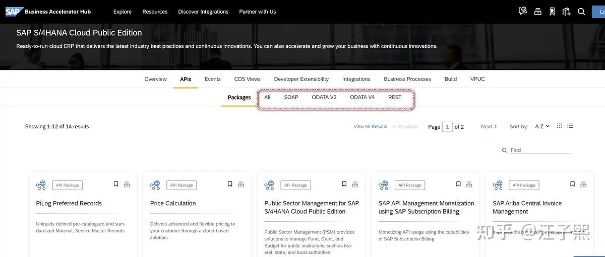 SAP Business Accelerator Hub 上 SOAP，OData 和 REST，这三种 API 的联系和区别 - 知乎