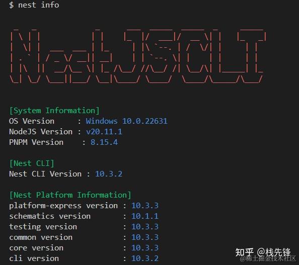 【NestJS 编程艺术】3. 探索NestJS的高效开发：nest-cli的全面指南 - 知乎
