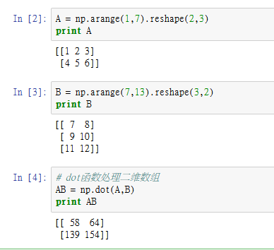 对NumPy中dot()函数的理解 - 知乎