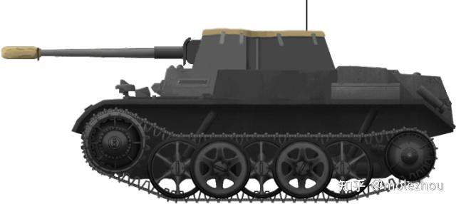 32 二战德国装甲车辆 - Panzer Selbstfahrlafette Ic（Pz.Sfl.Ic) VK9.01 - 知乎