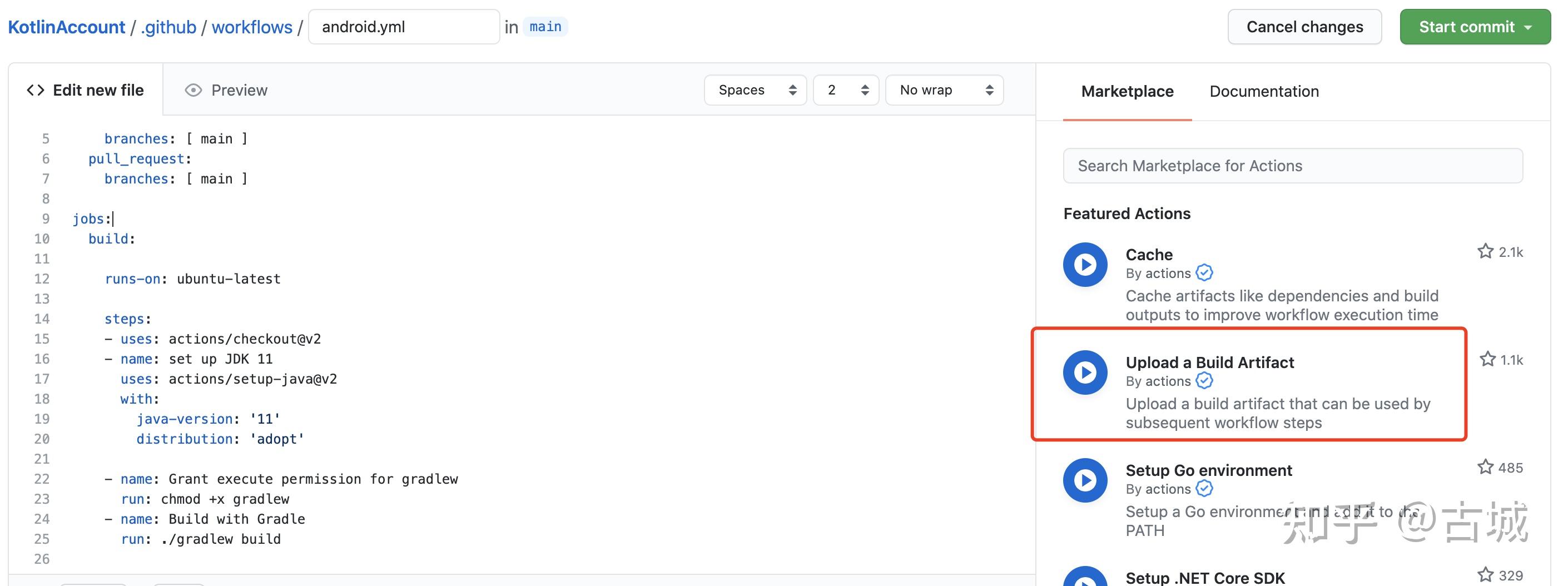 github action实现Android持续集成 - 知乎