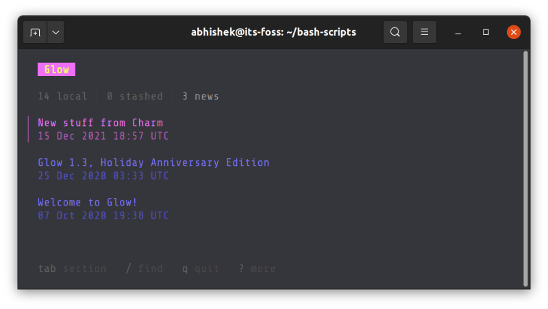 用 Glow 在 Linux 终端阅读和管理 Markdown 文件 | Linux 中国 - 知乎