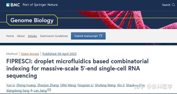FPERSCI&HiRES|高通量单细胞多组学技术新进展 - 知乎
