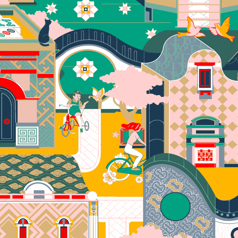 设计基础素材分享系列07篇：插画师Trajan Jia作品素材分享 - 知乎