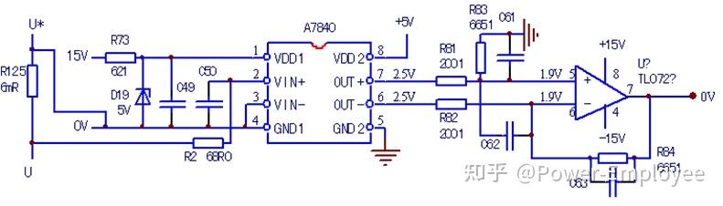 线性光耦A7840应用变频器检测回路设计方法 - 知乎