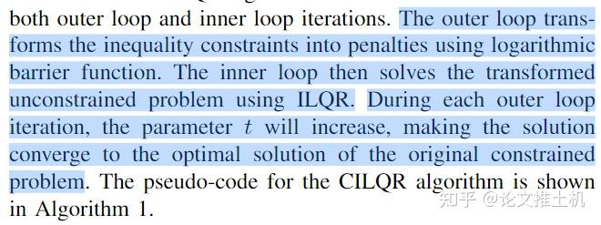 Autonomous Driving Motion Planning with Constrained Iterative LQR - 知乎