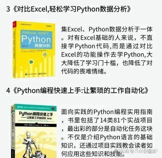 推荐5本Python书，我愿称之为Python入门最好书籍！附高清PDF电子版！ - 知乎