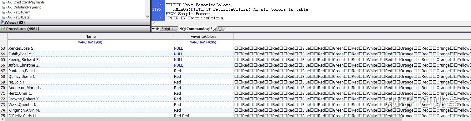 第十三章 SQL聚合函数 XMLAGG - 知乎