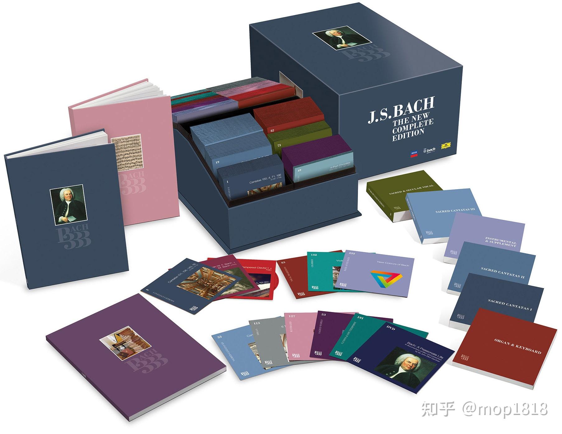 【古典音乐CD版本推荐】巴赫大合集《Bach 333》《Bach Edition》《Bach 2000》等 - 知乎