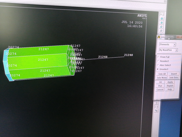 ansys经典版只显示指定的单元 - 知乎