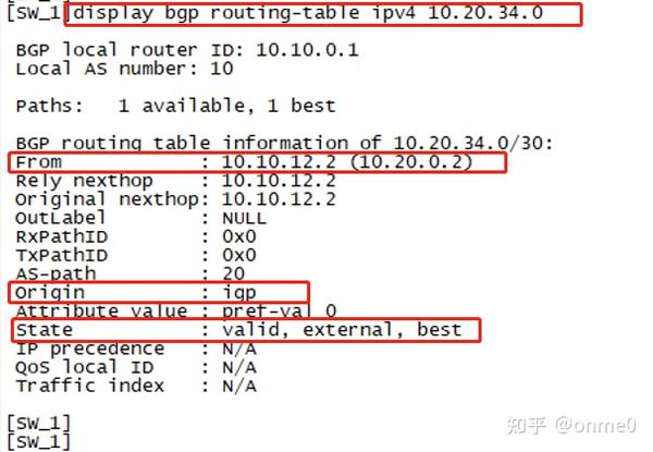 边界网关协议BGP实践课(3)——Origin属性 - 知乎