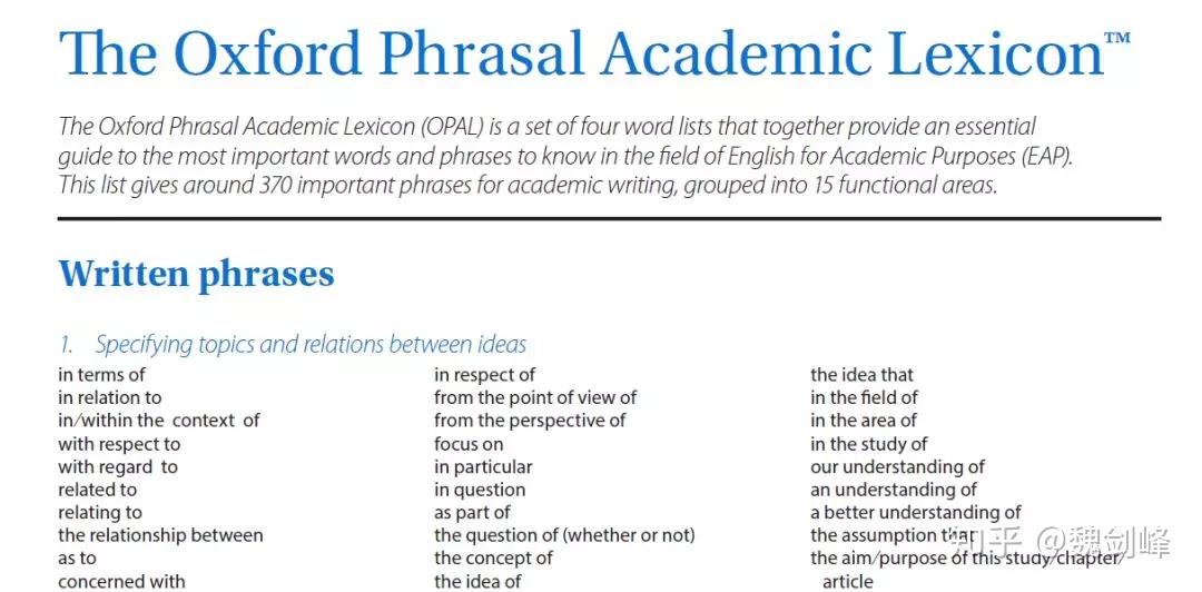 介绍几份很有价值的牛津词表 - 知乎