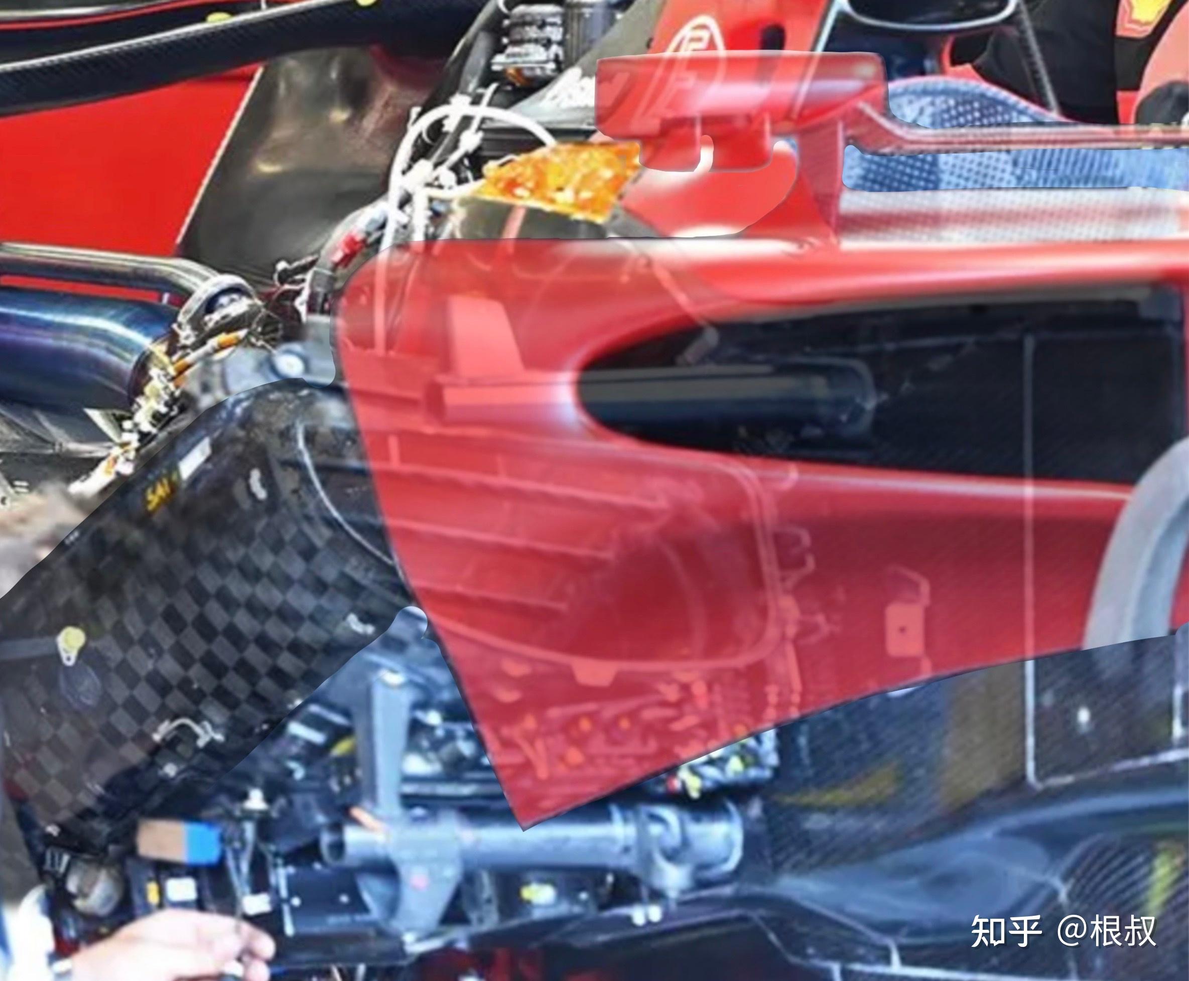 关于法拉利F1-75侧箱内的“秘密气流通道” - 知乎
