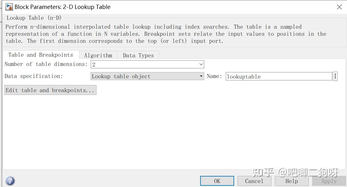 【Matlab】2-D Lookup Table 导入Excel数据 - 知乎