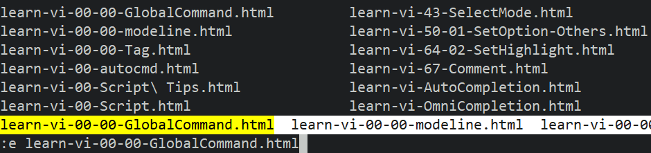 VIM学习笔记 wildmenu - 知乎