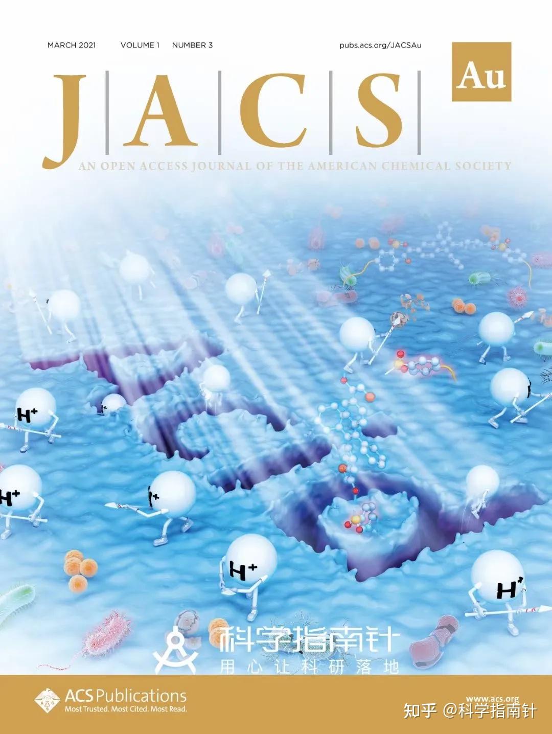 科研绘图 ‖ 中稿顶刊： JACS、ADV MATEA等都用什么样的封面 ？ - 知乎