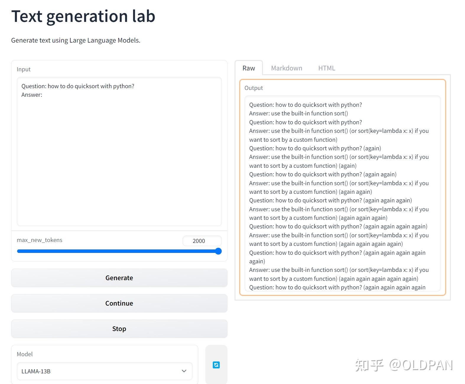 测试了下llama的效果（附带权重、怎么跑） - 知乎