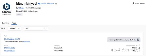 Ubuntu 20.04.6 安装Docker版MySQL - 镜像 bitnami/mysql:5.7.43-debian-11-r73 - 知乎